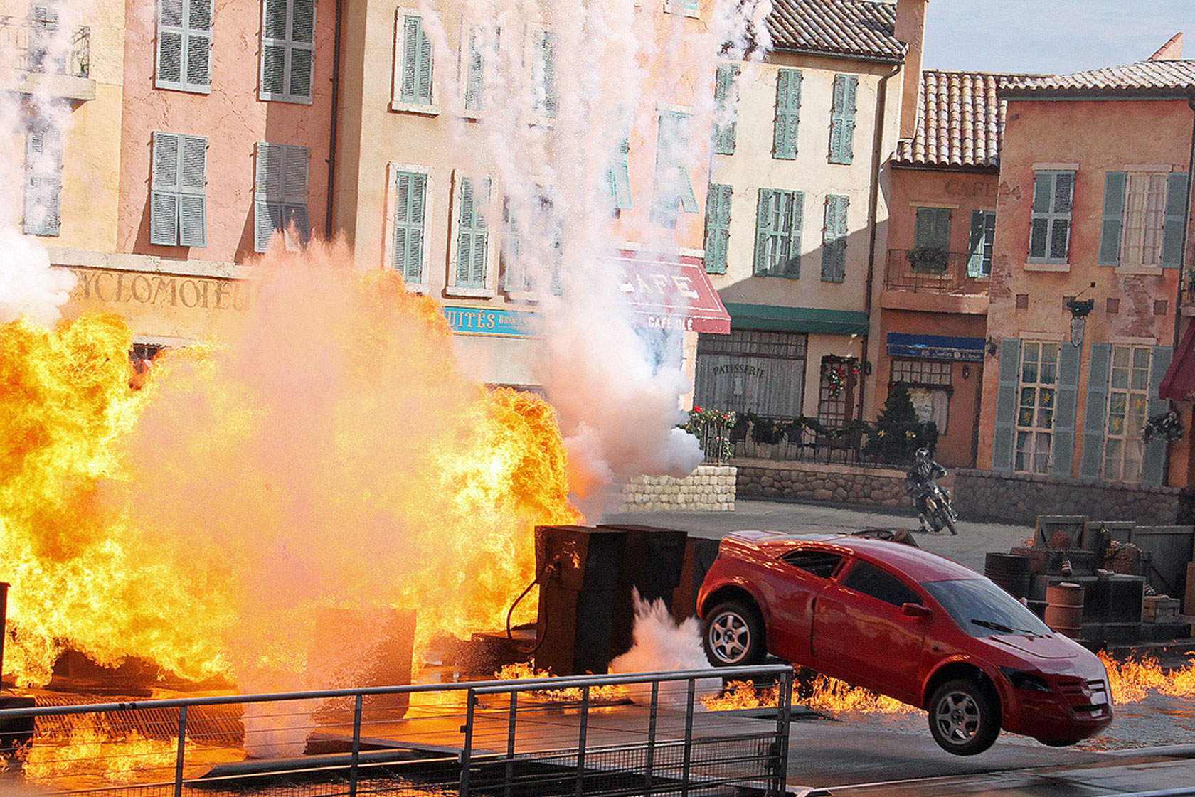 Stunt Show – Background production